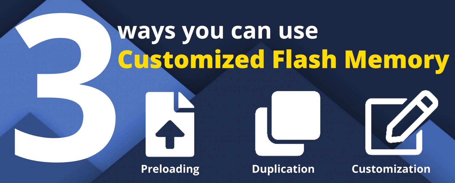 3 ways you can customize flash memory