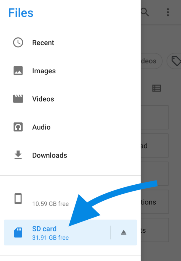 Expandable Storage - How to use MicroSD with Android Phone