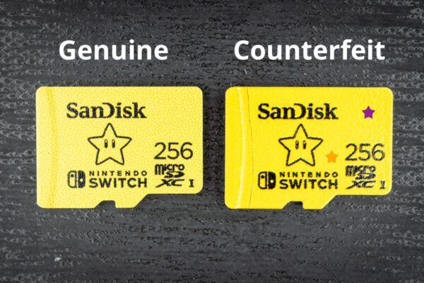 Identifying Counterfeit MicroSD Cards
