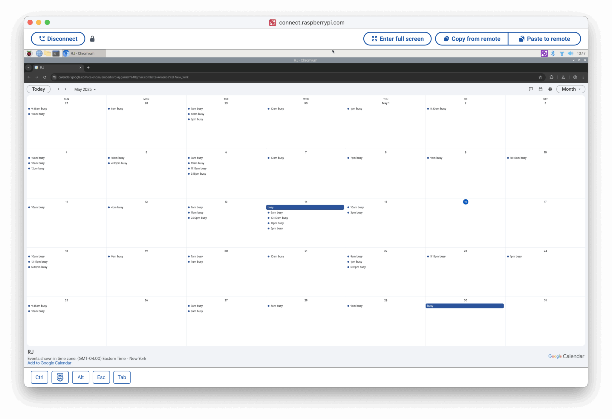 Create a Raspberry Pi Digital Wall Calendar